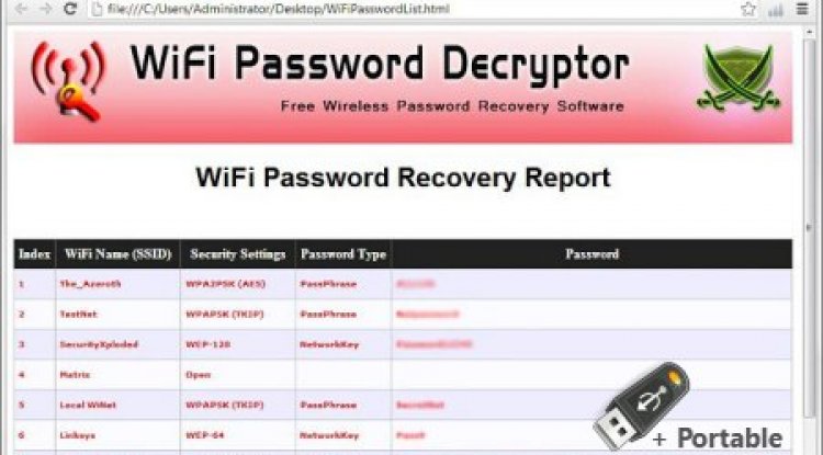 WiFi Password Decryptor V16 0 Portable DownloadGeral Download Gr tis